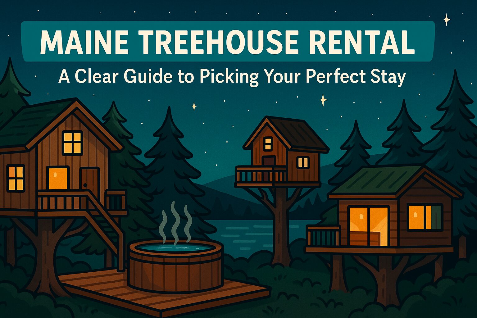 Maine Treehouse Rental Guide: How to Choose Your Stay